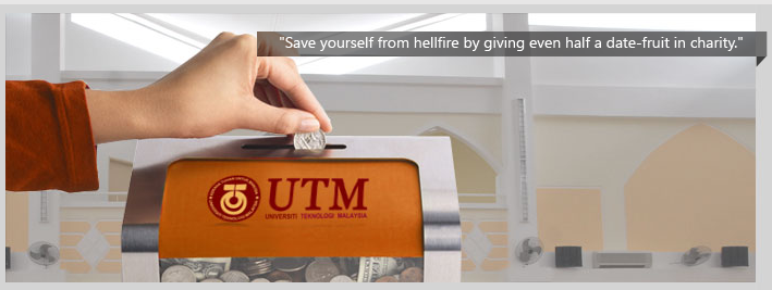 OUR DONATION BOX – UTM ISLAMIC CENTER