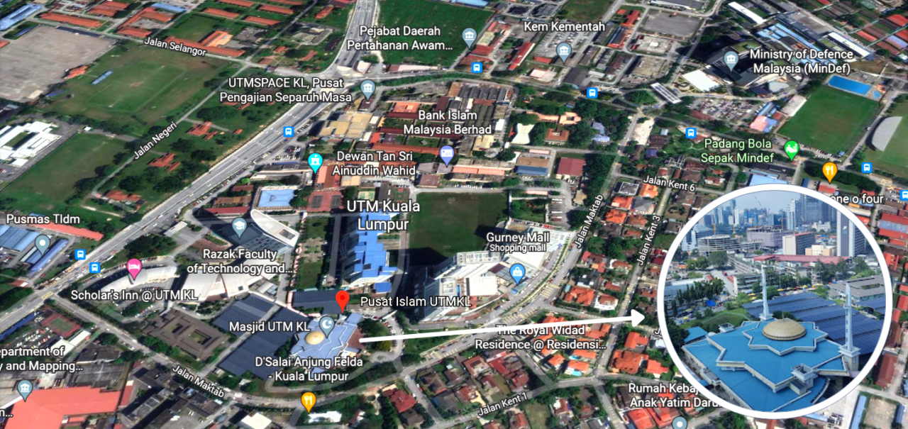 PETA KAWASAN PUSAT ISLAM | Pusat Islam UTMKL